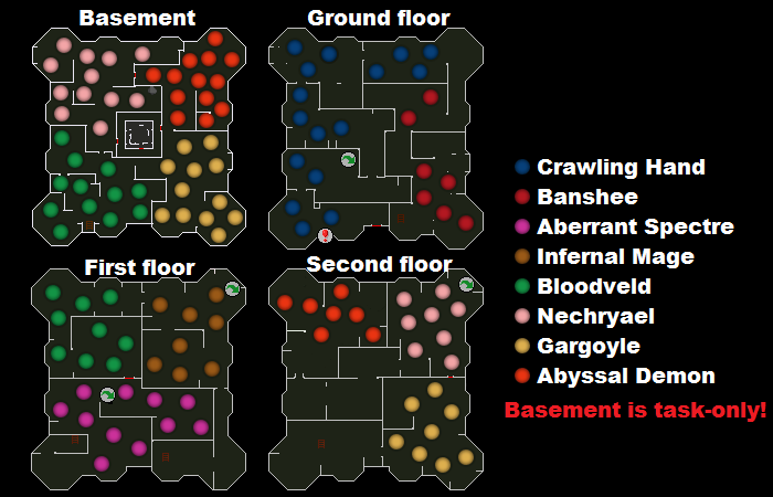 OSRS Slayer Tower | Location, Map & Monsters