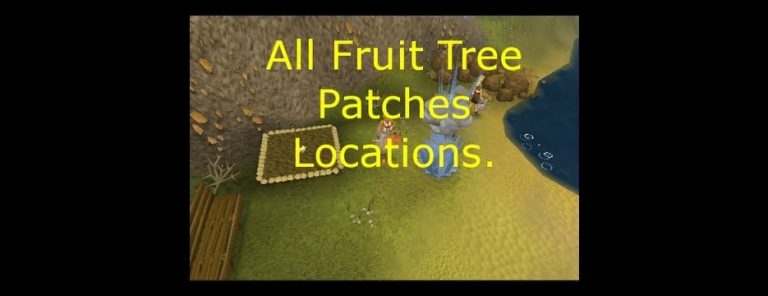 OSRS Fruit Tree Patches - Best OSRS Guides