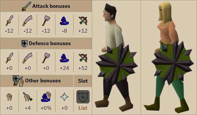 OSRS Best Ranged Shields & Off-hands