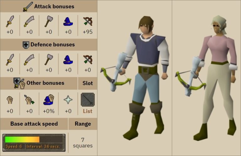 OSRS Best Range Weapons | Highest Damage Output
