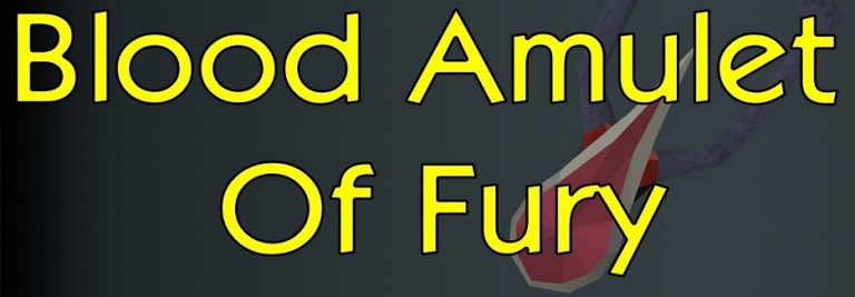 OSRS Amulet of Blood Fury
